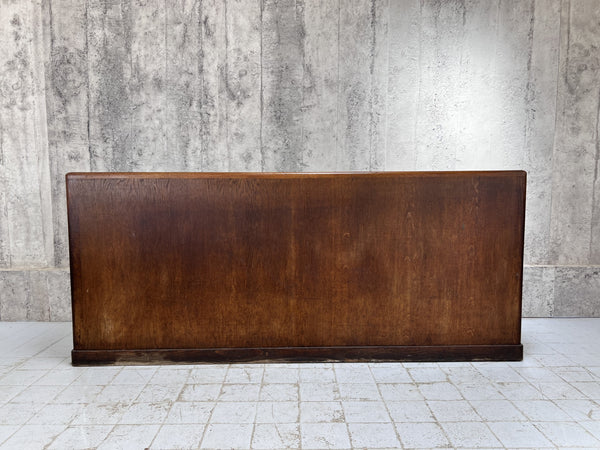 200cm 1950's Shop Counter Sideboard Kitchen Island with Sliding Doors ...
