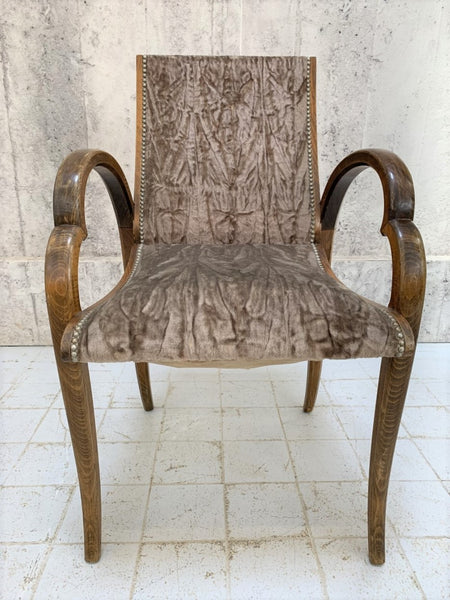 Art Deco 'Cloud' Individual Bridge Chair – Vintage French